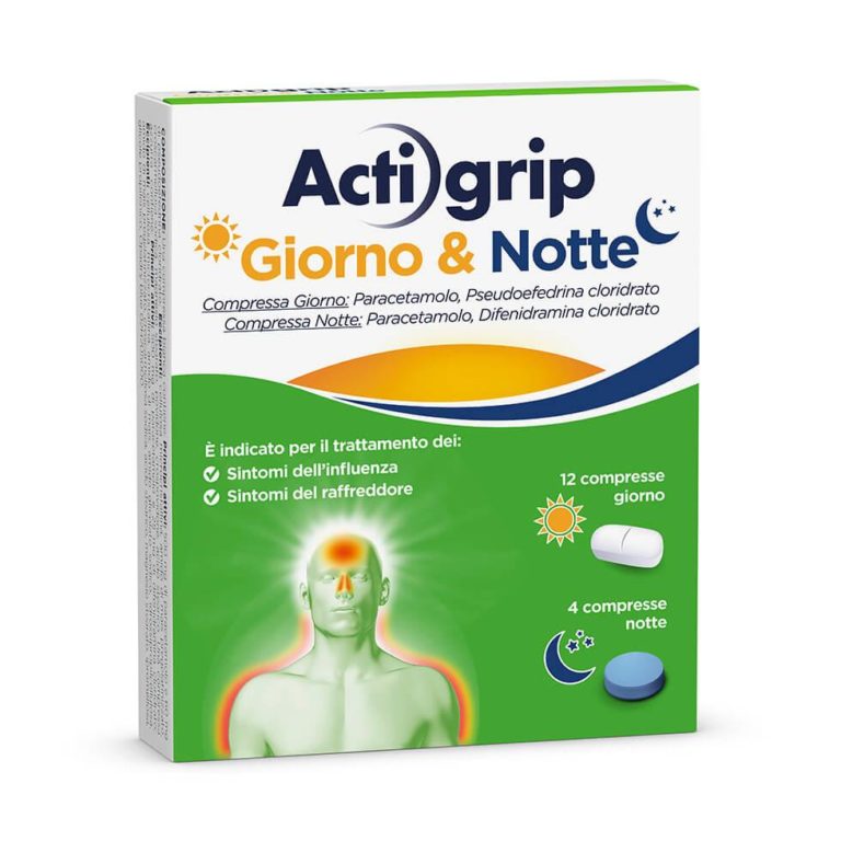 Actigrip Giorno & Notte Compresse - Forma e Salute